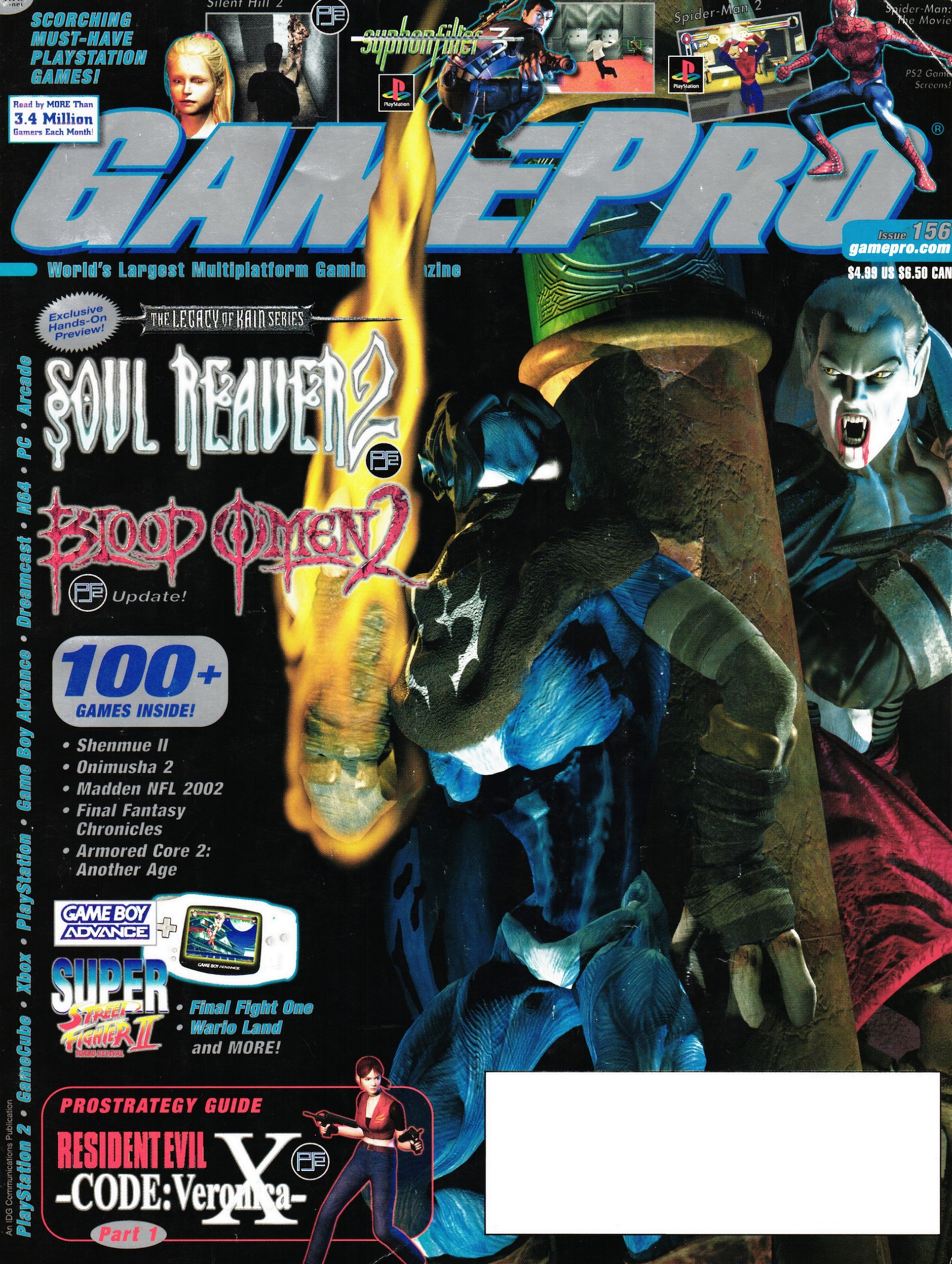 GamePro Issue 156 September 2001 GamePro Issue 156 September 2001