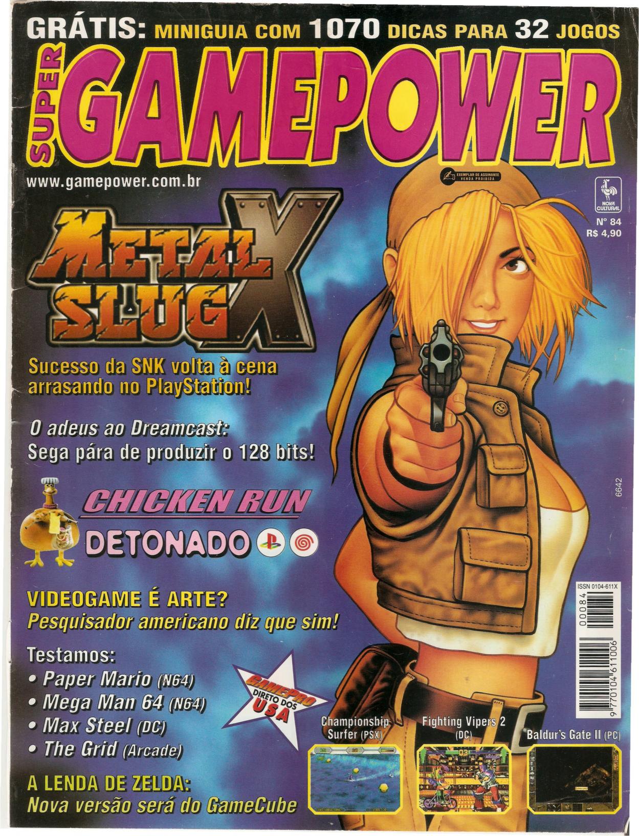 SuperGamePower Issue 84 March 2001