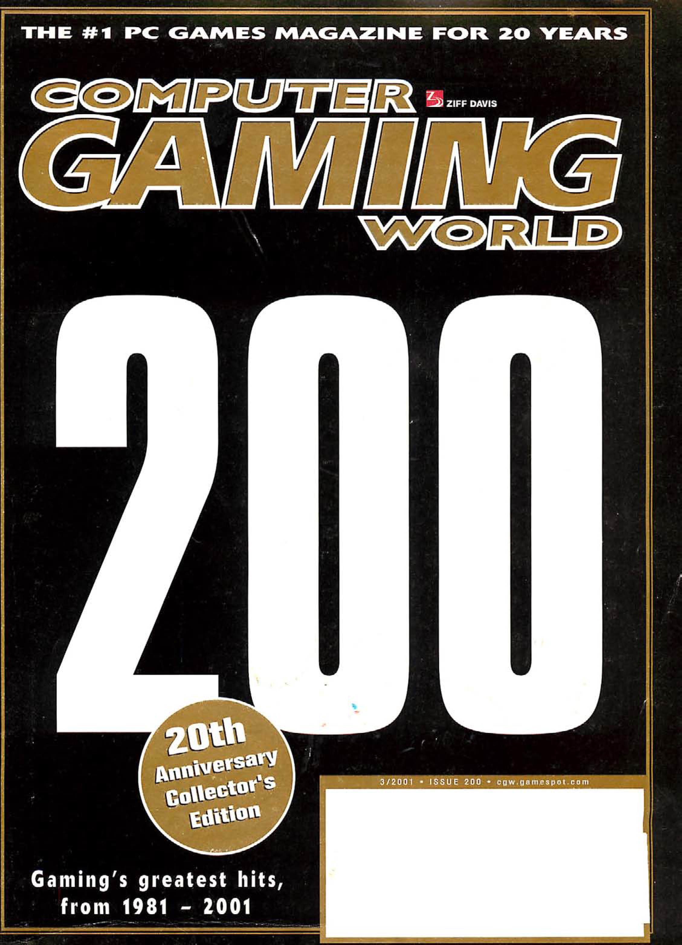 Computer Gaming World Issue 200 March 2001