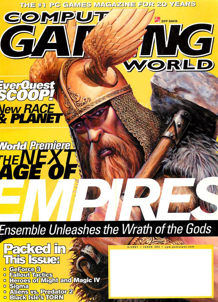 Computer Gaming World Issue 203 June 2001