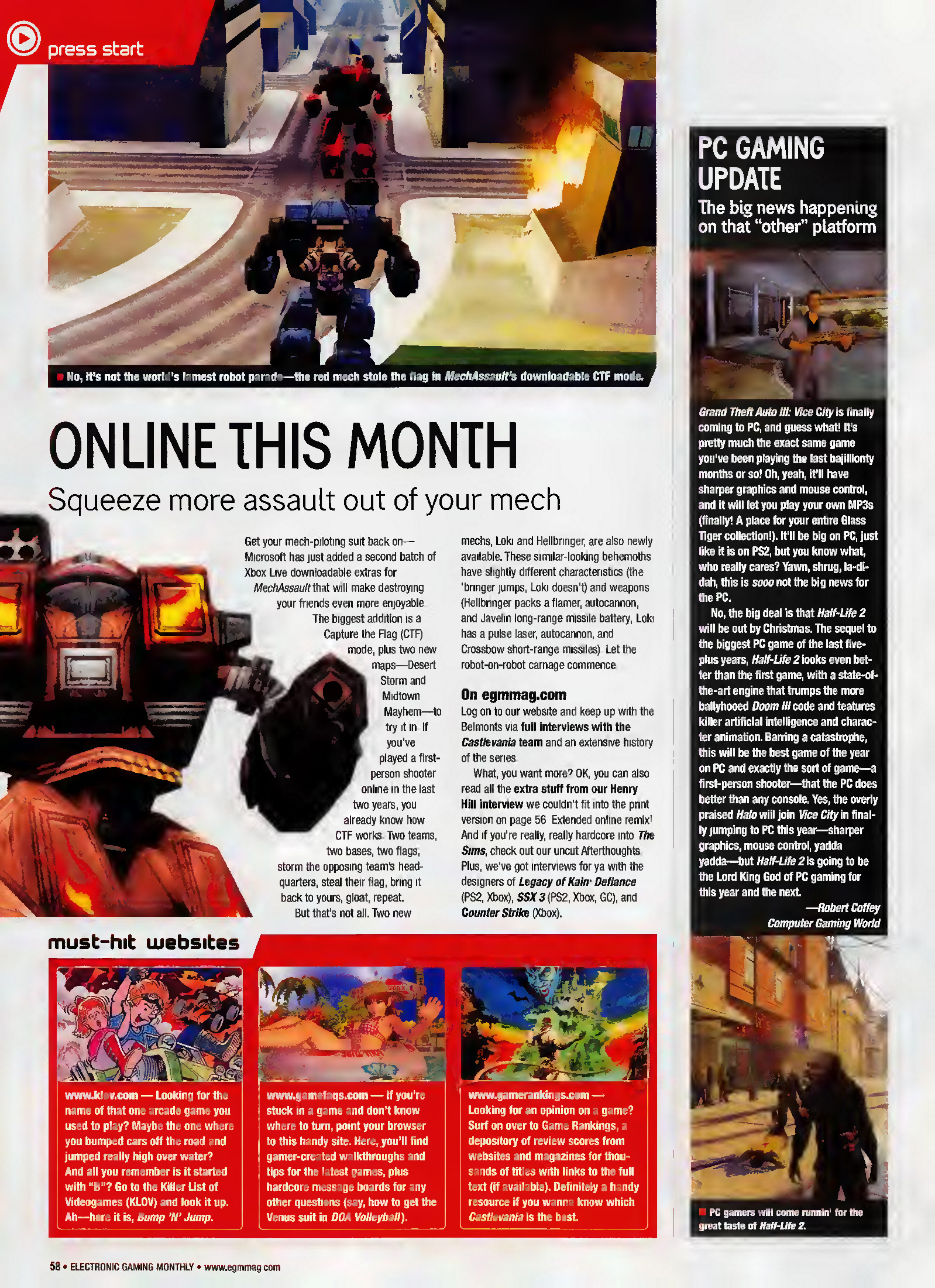 Electronic Gaming Monthly Issue 168 July 2003