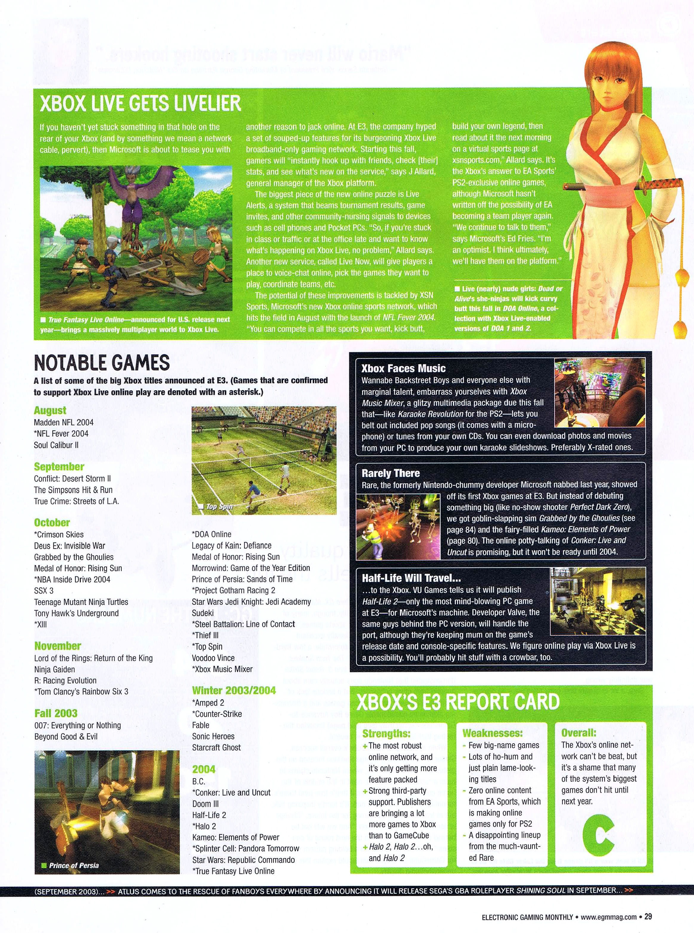 Electronic Gaming Monthly Issue 169 August 2003