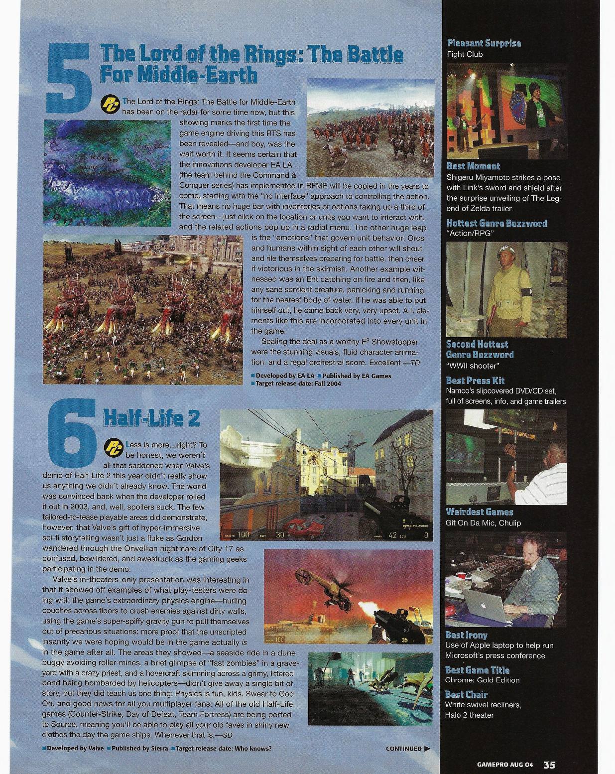 GamePro Issue 191 August 2004 GamePro Issue 191 August 2004