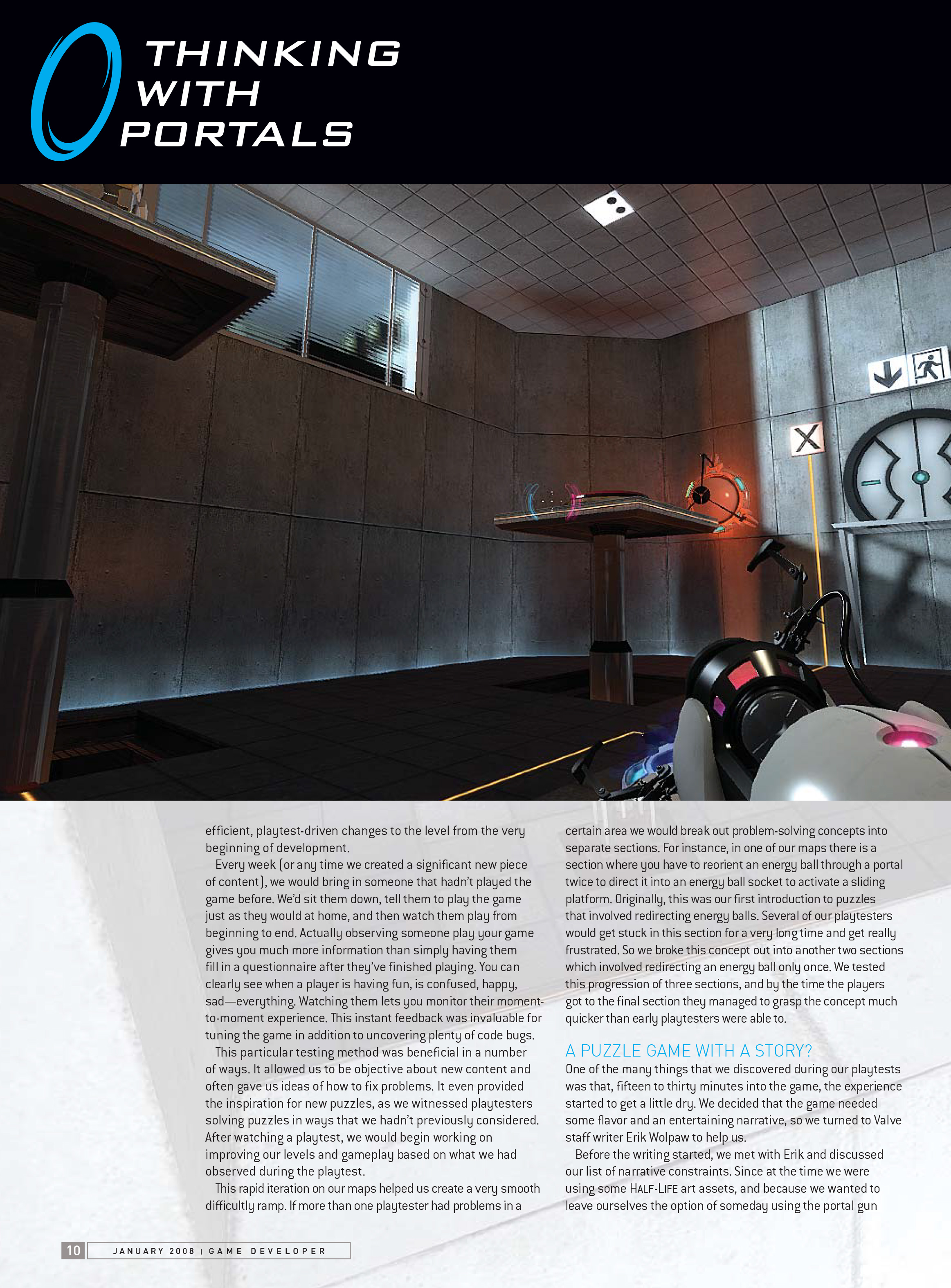 Game Developer Magazine January 2008