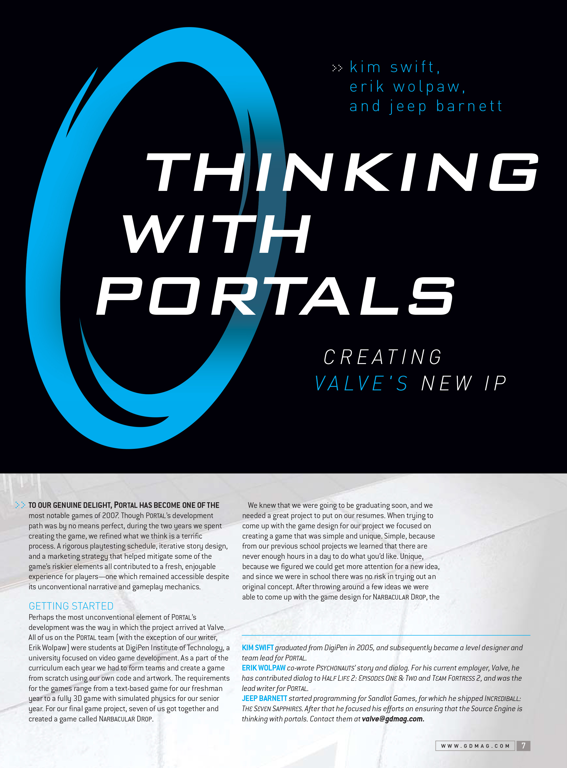 Game Developer Magazine January 2008