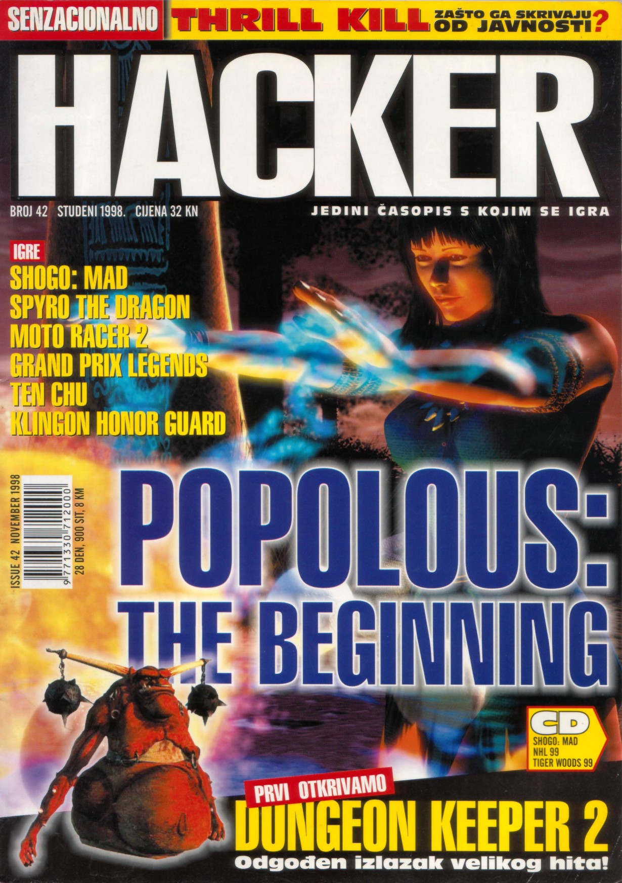 Hacker (HR) Issue 42 November 1998