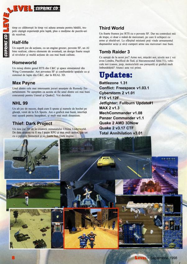 Level (RO) Issue 12 September 1998