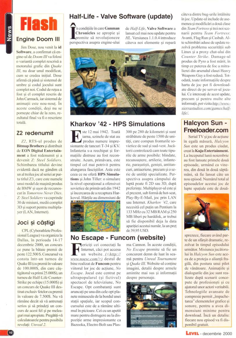 Level (RO) Issue 39 December 2000