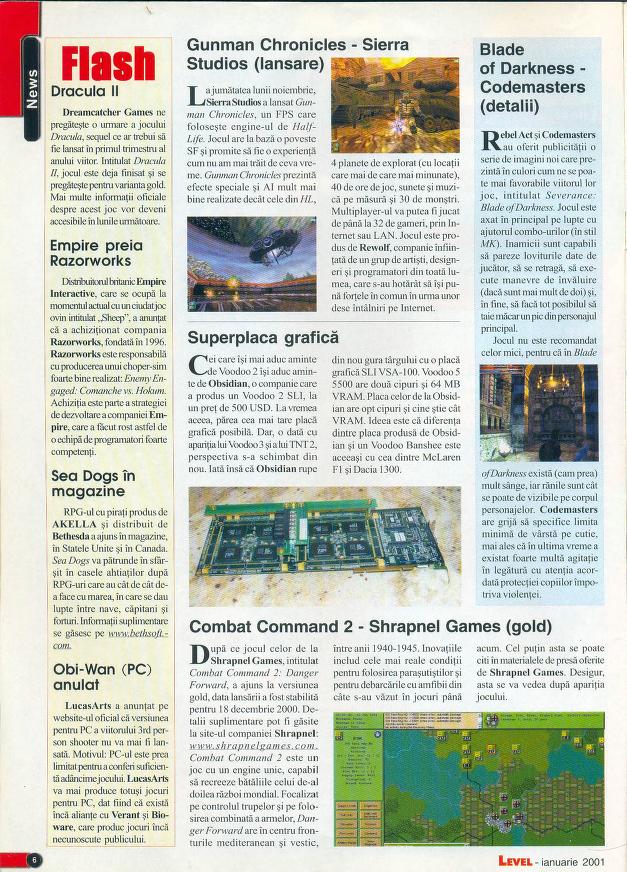 Level (RO) Issue 40 January 2001