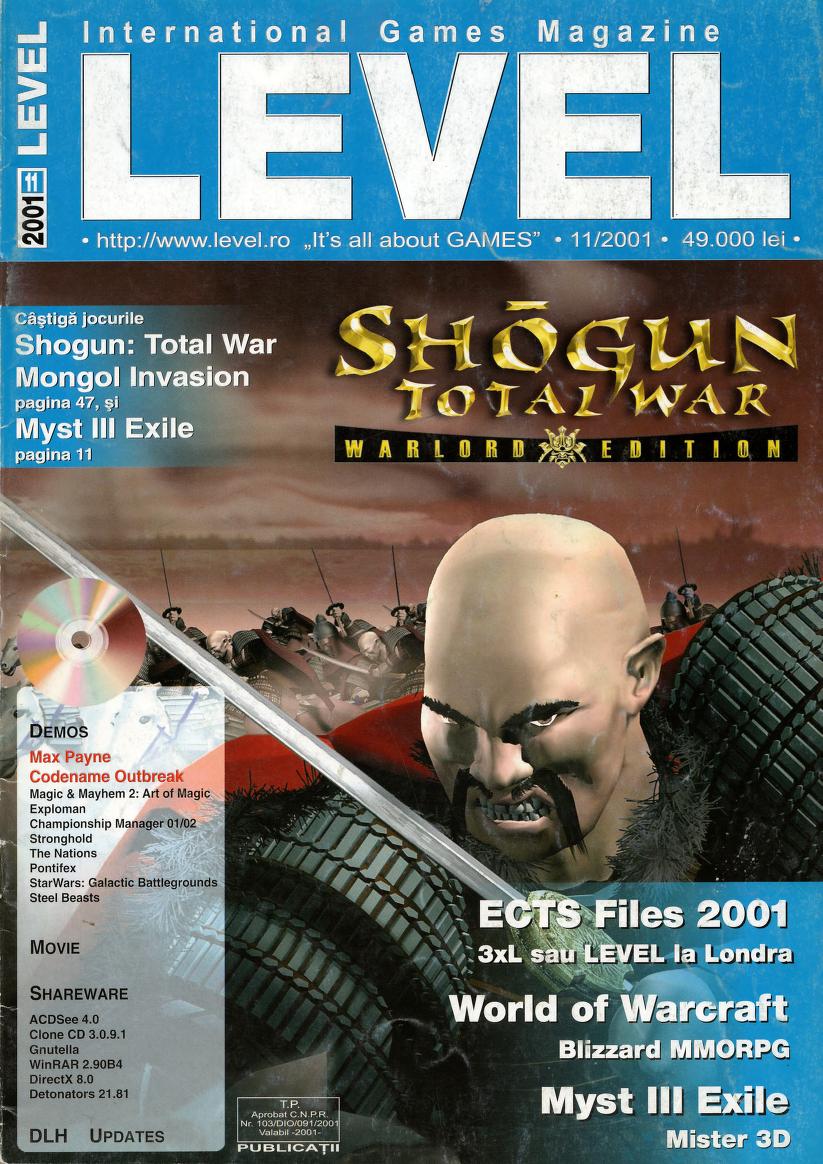 Level (RO) Issue 50 November 2001