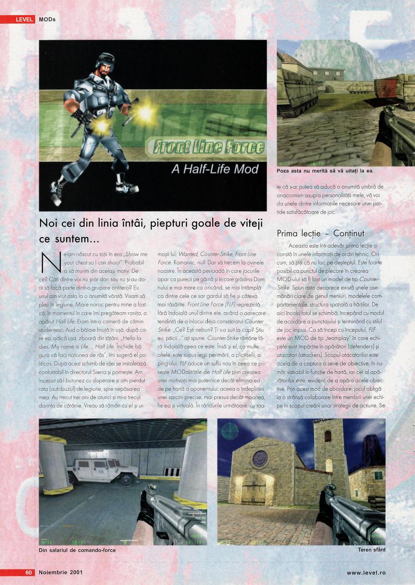 Level (RO) Issue 50 November 2001