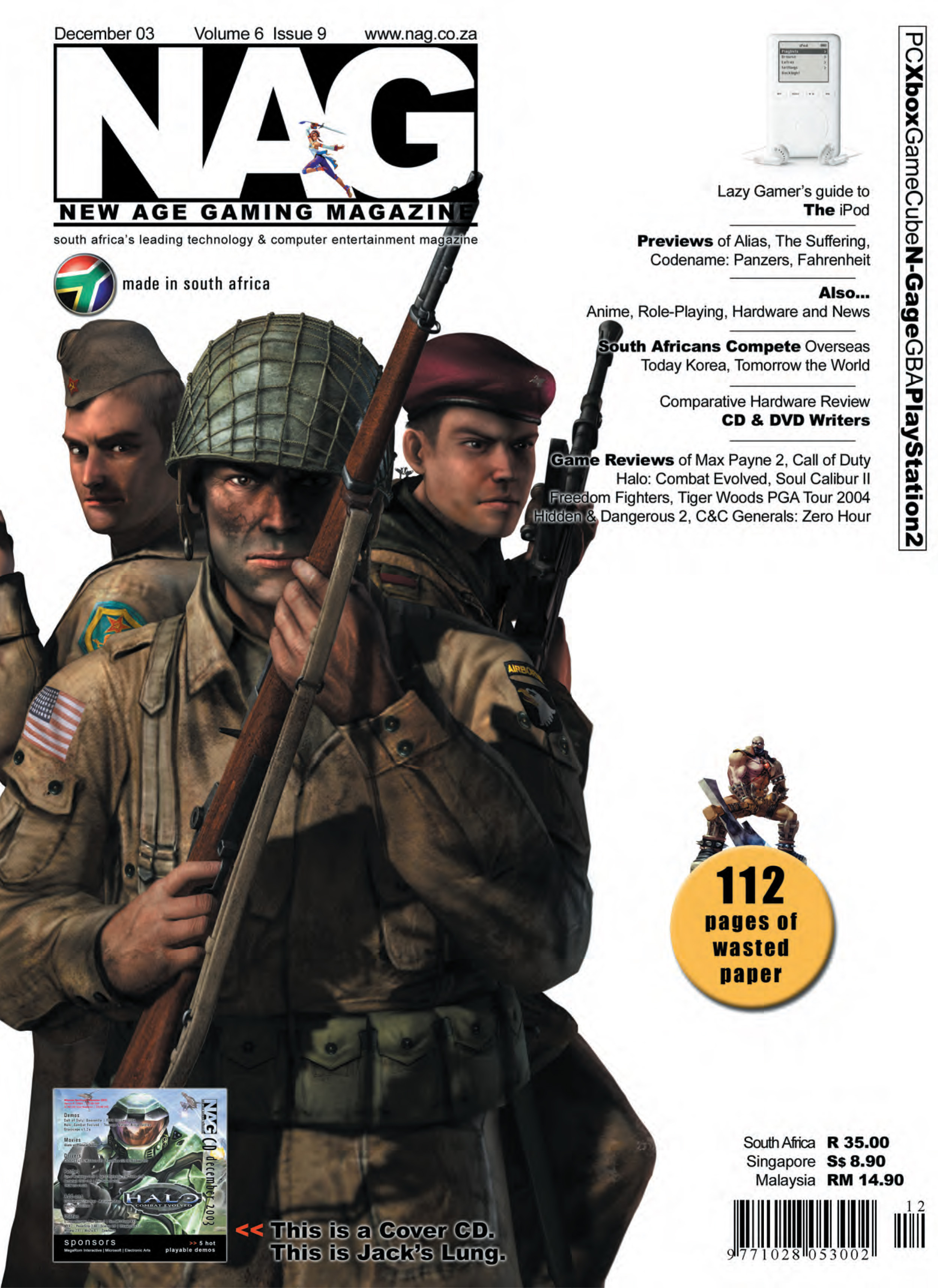 New Age Gaming Magazine December 2003