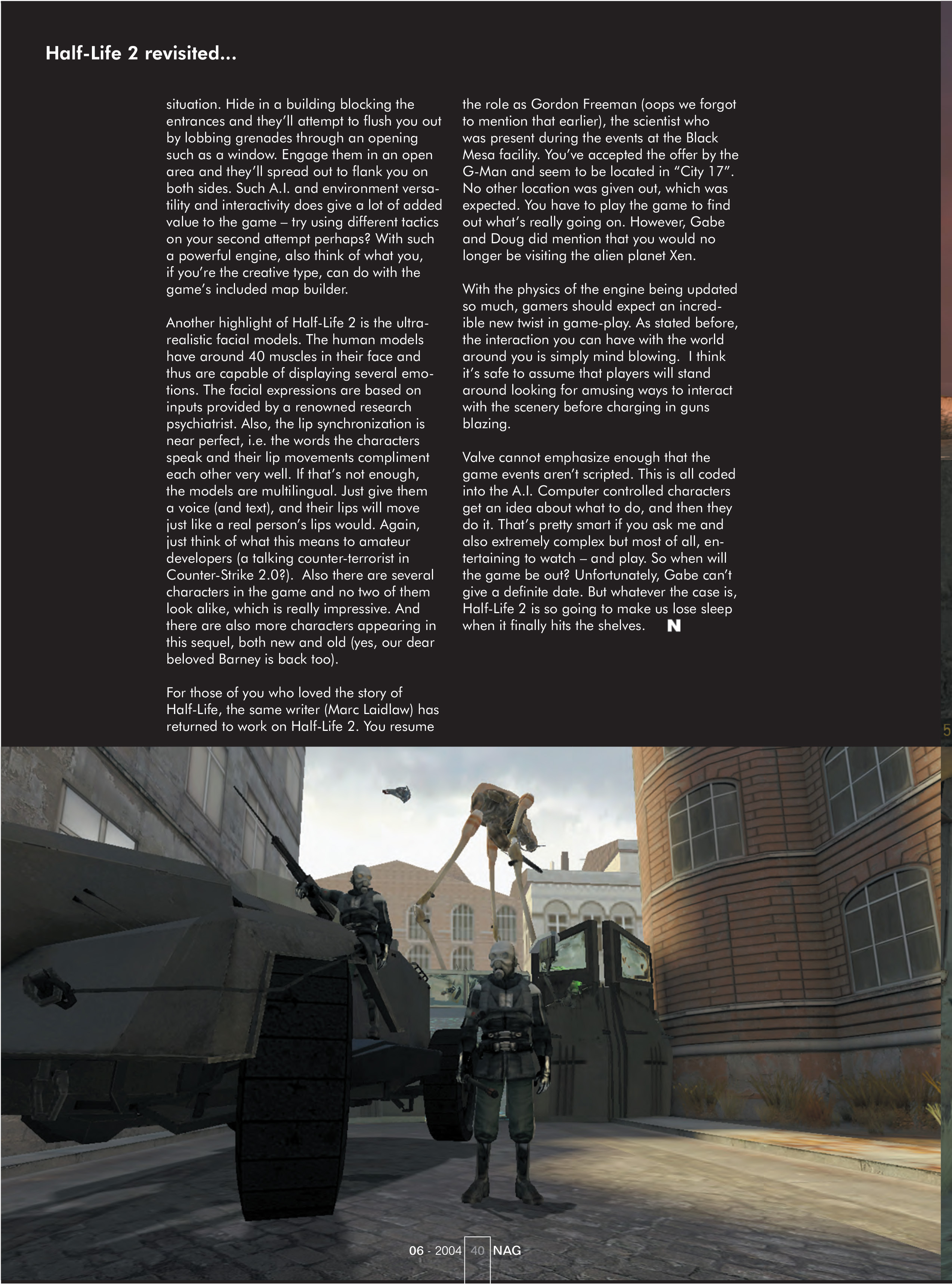 New Age Gaming Magazine June 2004