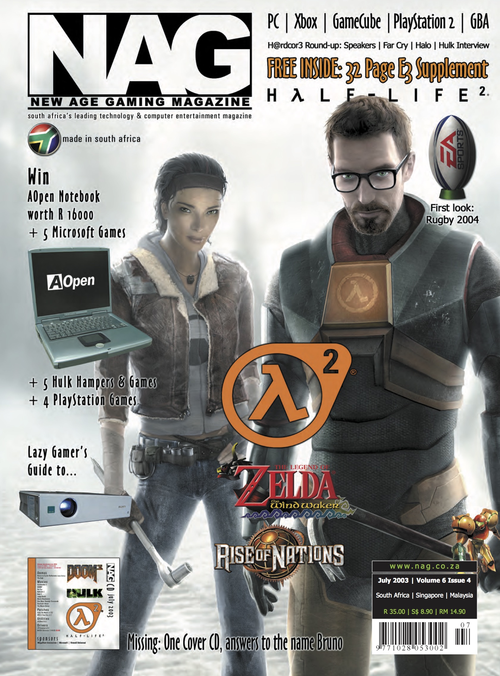 New Age Gaming Magazine at Valve Games Magazines Collection