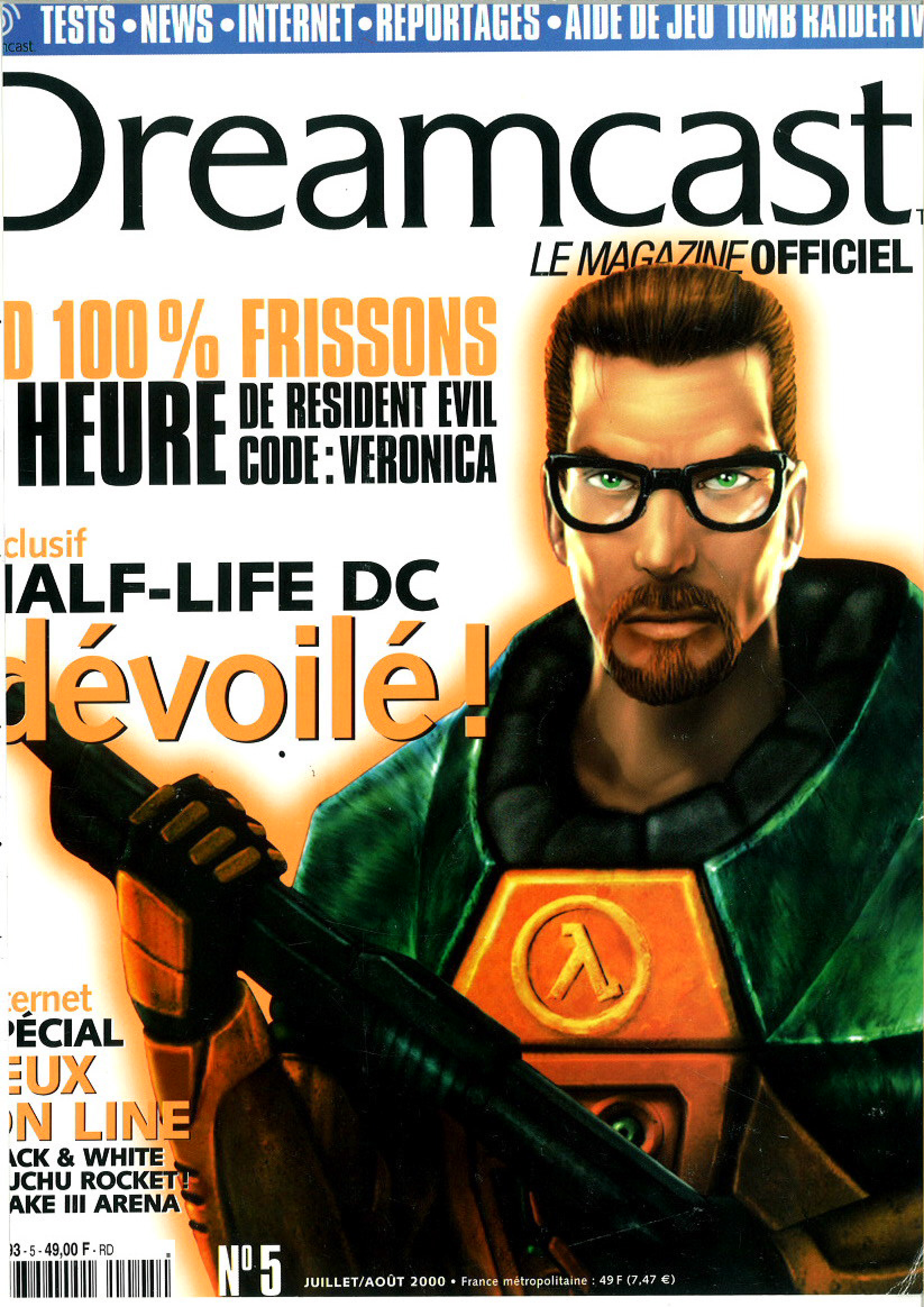 Dreamcast: Le Magazine Officiel at Valve Games Magazines Collection