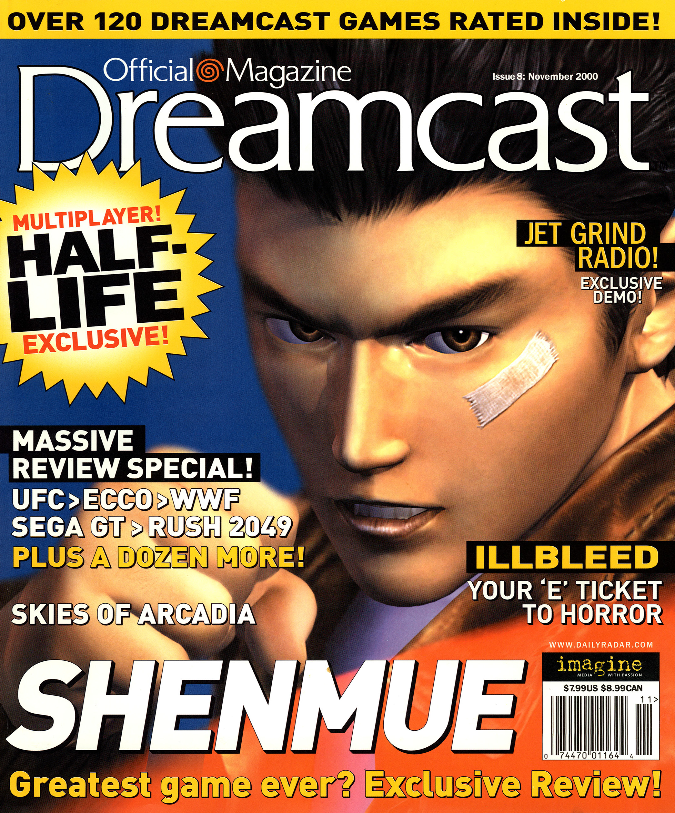 Official Dreamcast Magazine (US) at Valve Games Magazines Collection
