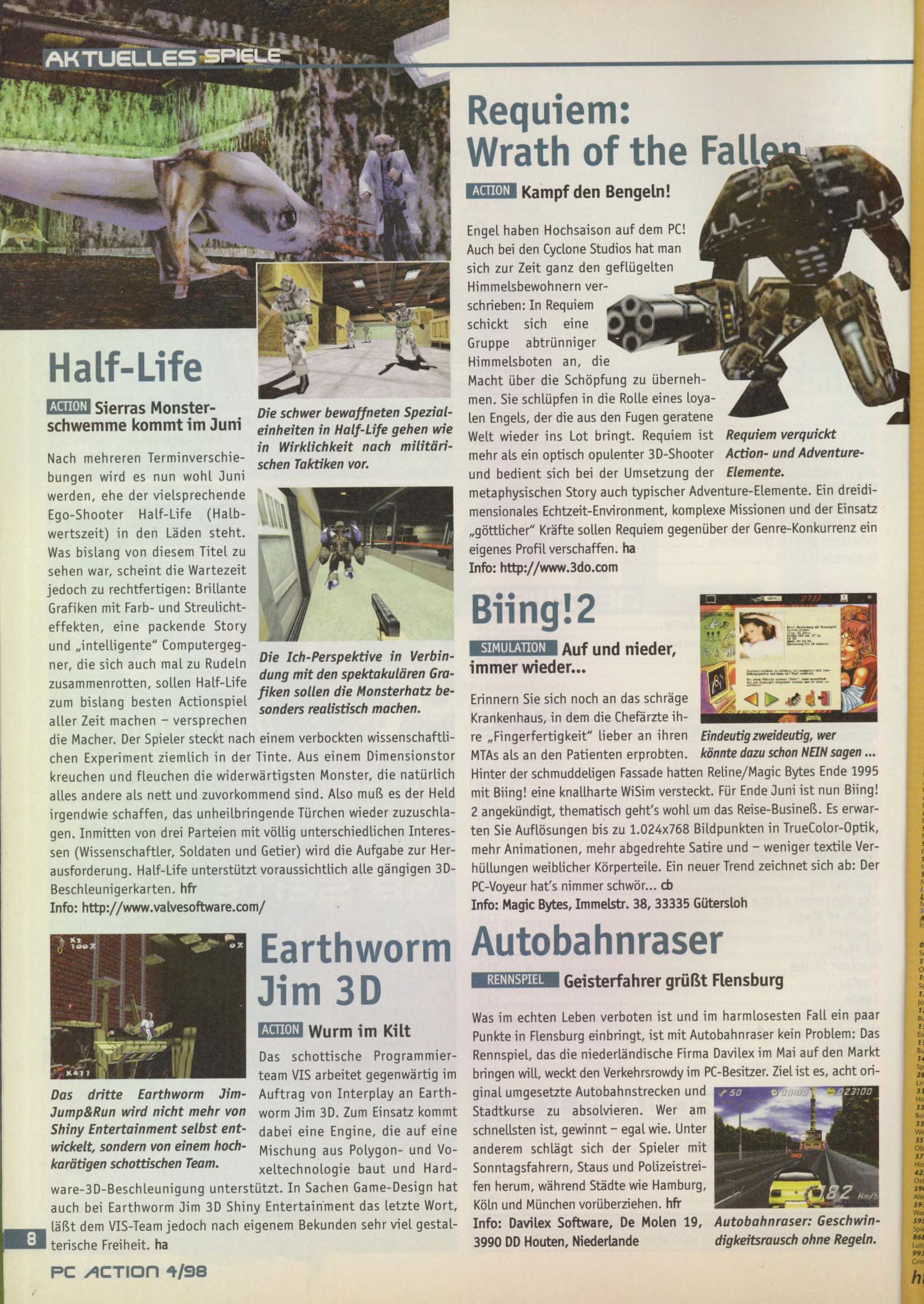 PC Action April 1998