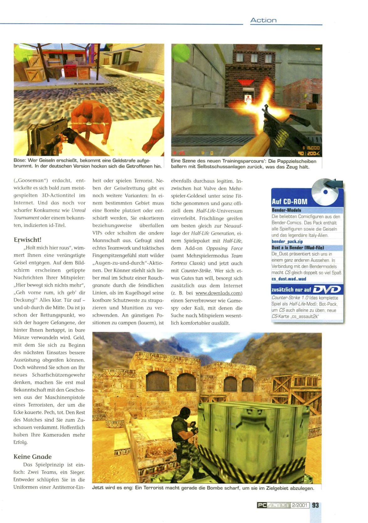 PC Action February 2001