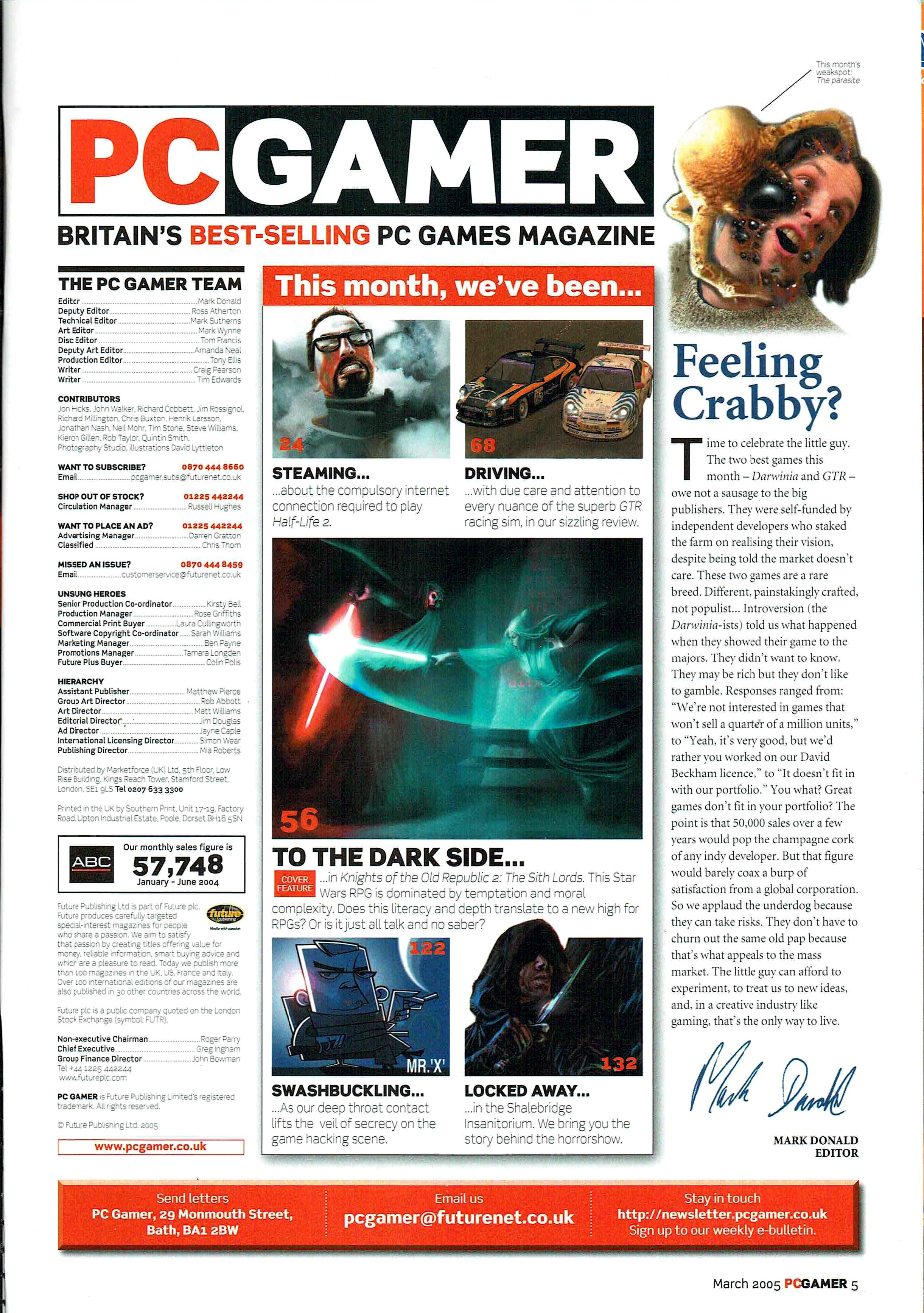PC Gamer (UK) Issue 146 March 2005