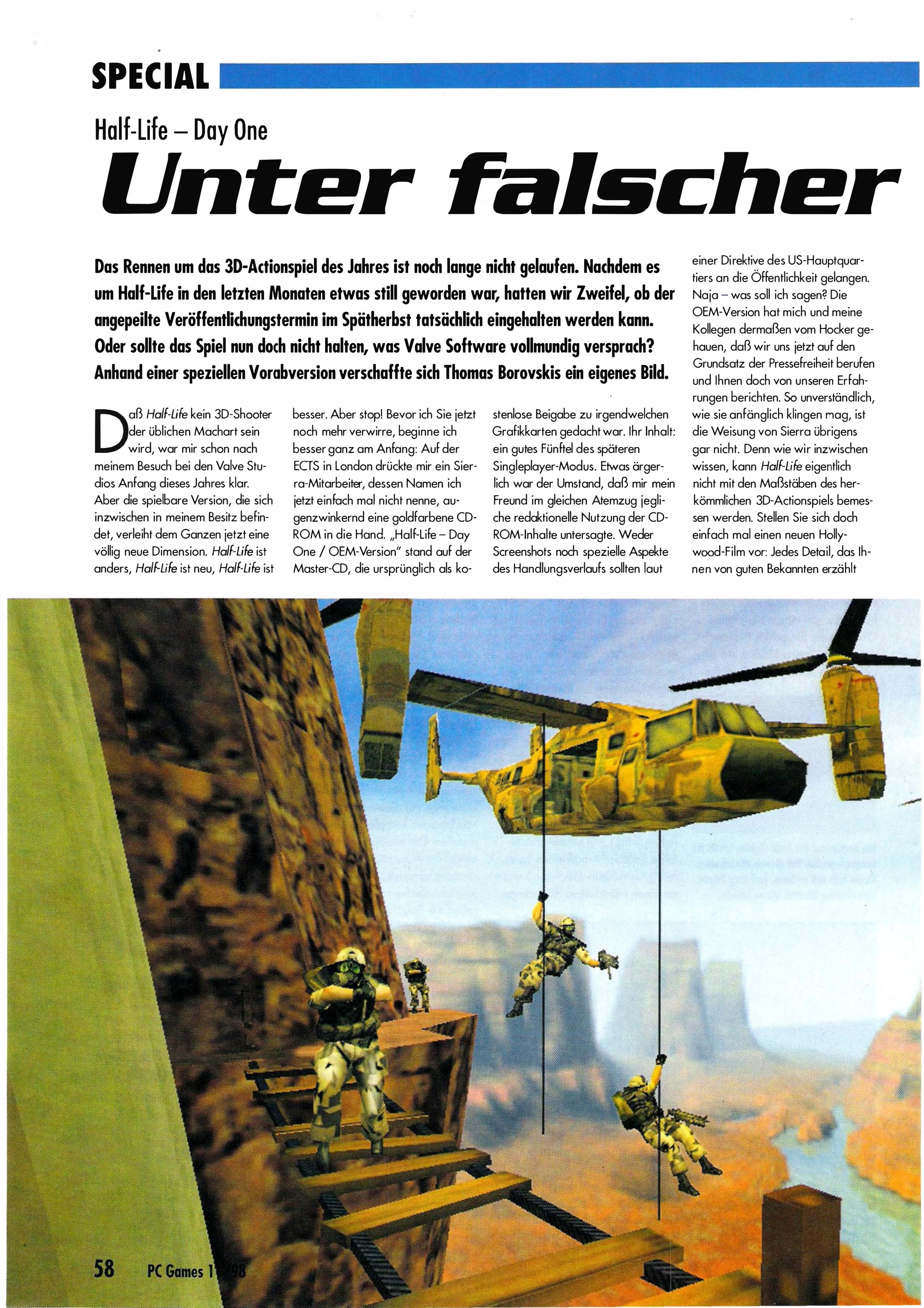 PC Games (DE) Issue 74 November 1998