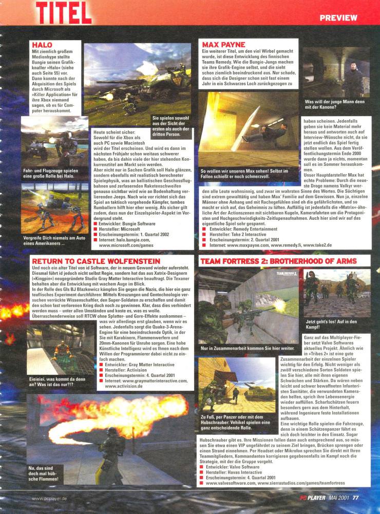 PC Player May 2001