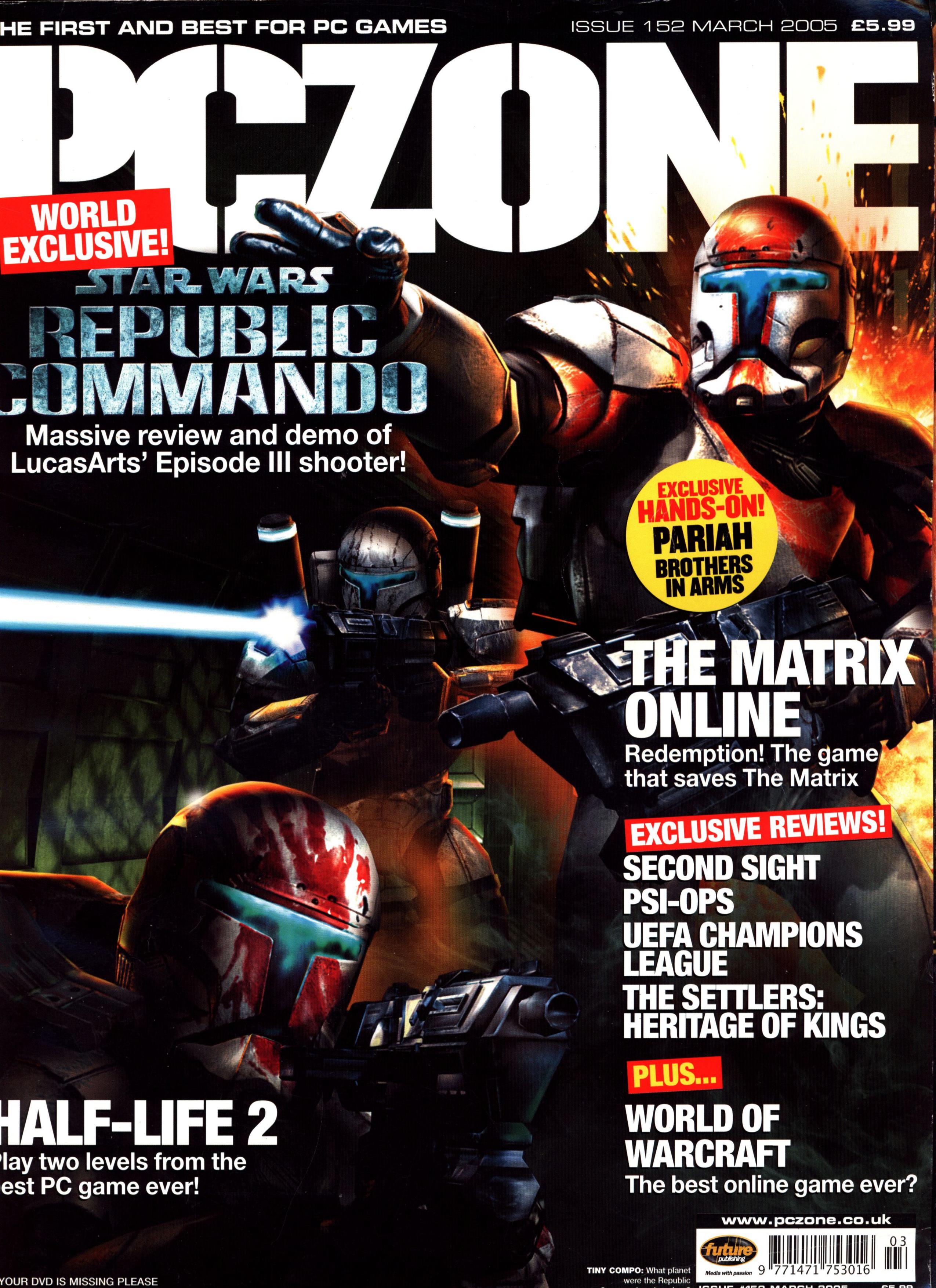 PC Zone Issue 152 March 2005
